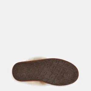 UGG Scuffette Ii Suede Sheepskin Trim Mule Slippers - Brown