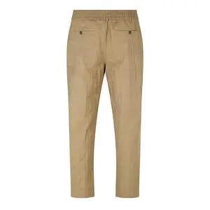Burberry Minimalist Solidcolor Casual Fulllength Trousers
