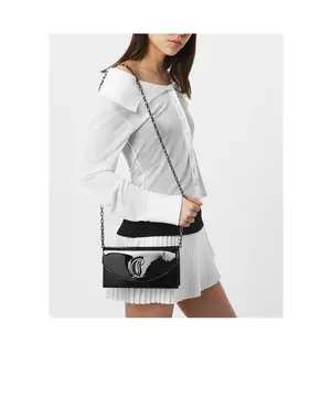 CHRISTIAN LOUBOUTIN Chain Strap Clutch Bag