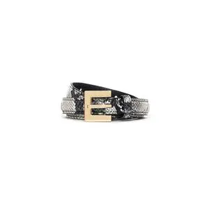ANINE BING Printed Leather Belt