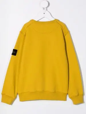 Stone Island Logo-patch Sleeve Sweatshirt