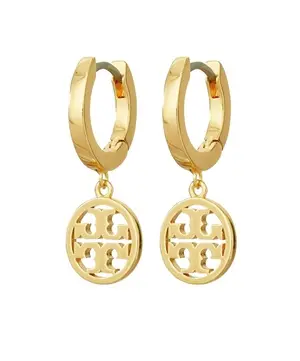 Tory Burch Logo Drop Earrings