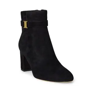Ralph Lauren Side Zipper Ankle Boots