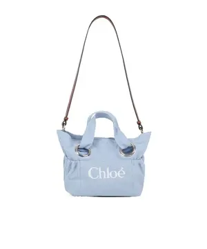 Chloé Basket Bag - Blue