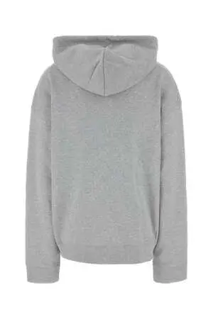 Miu Miu Zipped Drawstring Hoodie