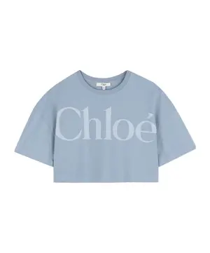 Chloé Ss T Shirt Jn62 - Blue