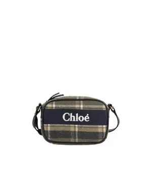 Chloé Logo Shoulder Bag - Black