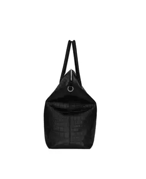 Saint Laurent Logo Handbag - Black