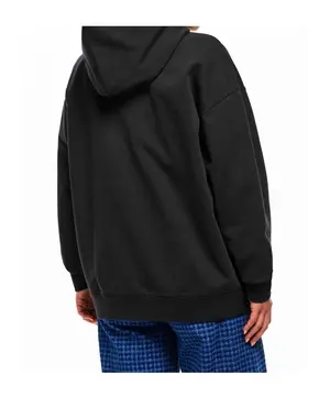 GANNI Oversized Cropped Graphic Hoodie