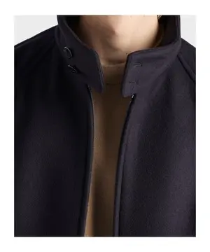 Prada Zip-up Jacket With High Collar