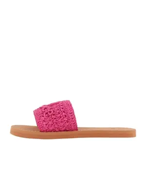 Chloé Woven Slide Sandals