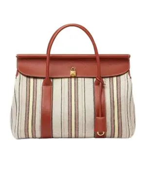 Loro Piana Loom Bag L32 Handbag - Nude
