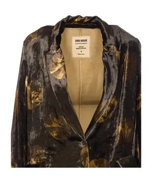 UMA WANG Single-breasted Coat - Black