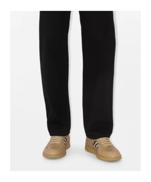 Burberry Checked Terrace Lace-up Sneakers