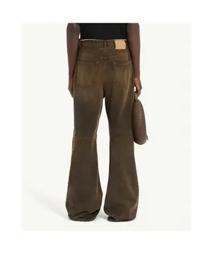 MAISON MARGIELA Distressed Wide-leg Jeans