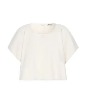 Max Mara Cropped Cotton Blouse