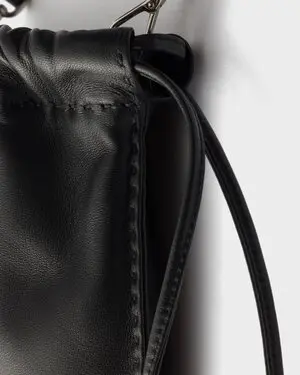 Prada Drawstring Phone Case - Black