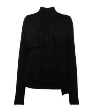 J.W.ANDERSON Jw Anderson Panelled Flap Jumper - Navy Blue