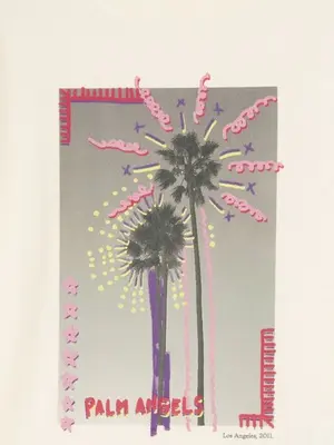 Palm Angels Los Angeles 2011" Photograph Print Cotton T-shirt