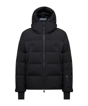 Moncler Fellberg Hooded Insulated Ski Jacket - Black