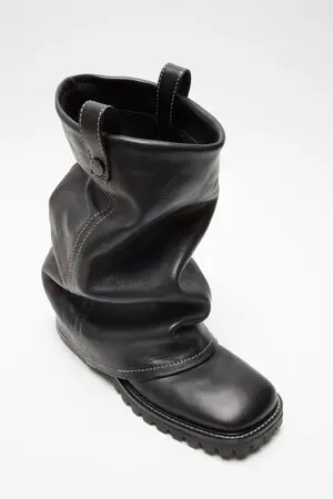 Acne Studios Slouch Calf Leather Boots