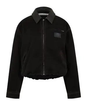 Acne Studios Solid Color Long-sleeve Outerwear - Black