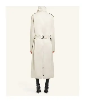 COURREGES Courrèges Button-up Long Trench Coat