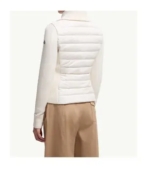 Moncler Padded Zip-up Wool Cardigan