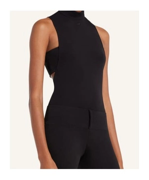 COURREGES Mock-neck Bodysuit