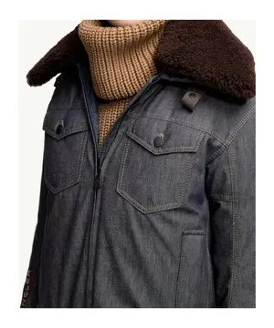 Moncler Wool Rib Knit Neck Warmer