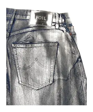 DOUBLET Denim Shorts With Belt Loops
