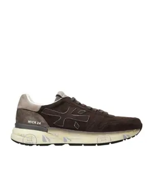 Premiata Mick Suede Leather Sneakers - Brown