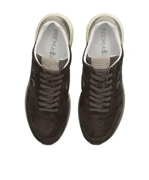 Premiata Mick Suede Leather Sneakers