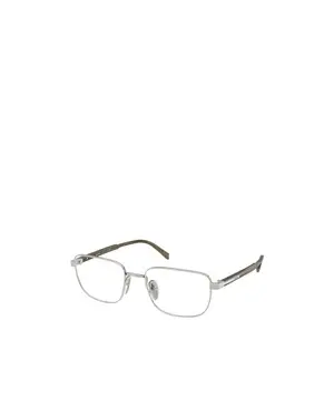 Prada Rectangular Frame Glasses - White