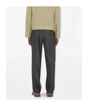Burberry Logo Detailed Tailored Trousers