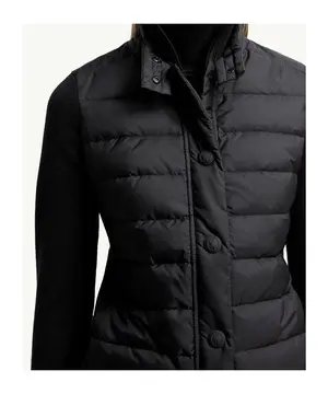 Moncler Padded Wool Blend Cardigan