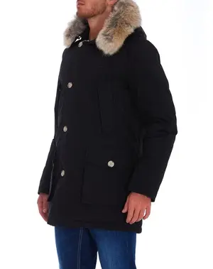 Woolrich Hooded Cotton-padded Parka