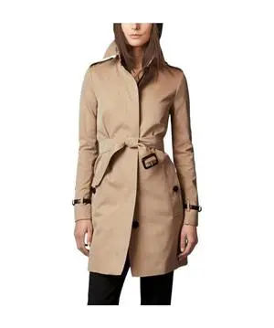 Burberry Belted Button-down Windbreaker