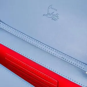 CHRISTIAN LOUBOUTIN Solid Color Shoulder Bag - Blue