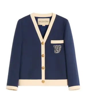 Valentino Garavani V-neck Button-up Blazer