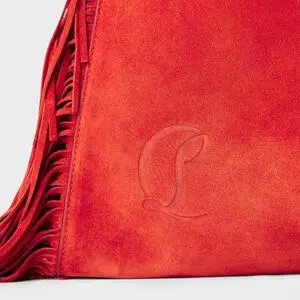 CHRISTIAN LOUBOUTIN Suede Tote Bag
