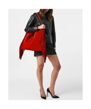 CHRISTIAN LOUBOUTIN Suede Tote Bag