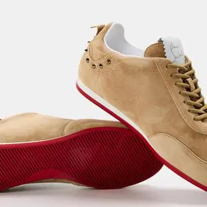 CHRISTIAN LOUBOUTIN Minimalist Leather Casual Shoes