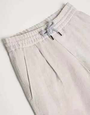 Brunello Cucinelli Linen Bermuda Shorts