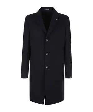 Tagliatore Single-breasted Coat - Black