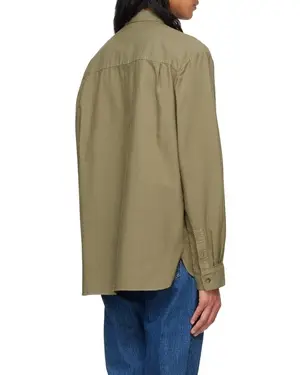 A.p.c. Mateo Logo-embroidered Pocket Shirt
