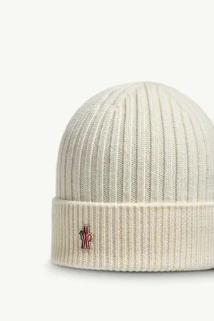 Moncler Ribbed Wool Beanie