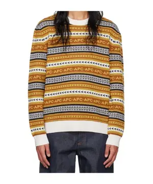 A.p.c. Malcolm Jacquard Patterned Pullover