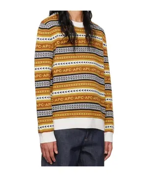 A.p.c. Malcolm Jacquard Patterned Pullover