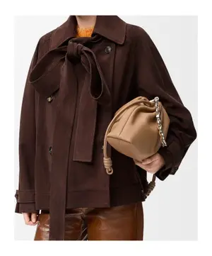Loewe Bow Jacket - Brown
